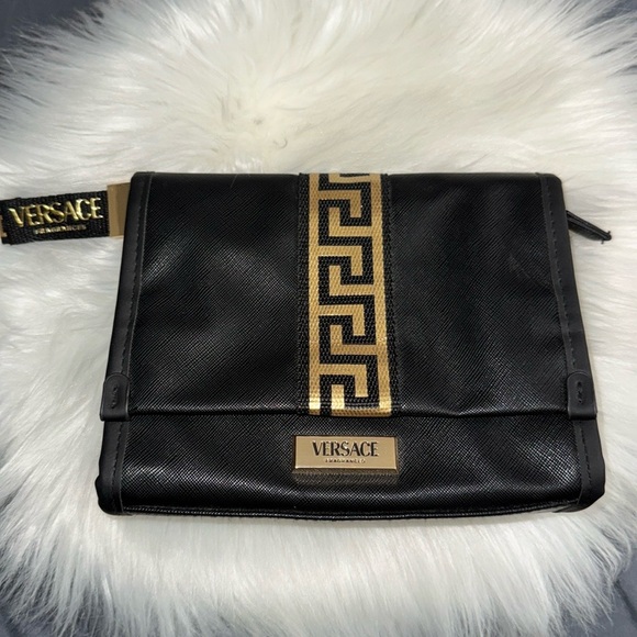 Versace | Bags | Authentic Versace Cosmetic Pouch | Poshmark
